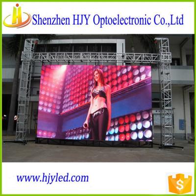 China High brightness Outdoor led advertising Pitch 6mm display, led display screen outdoor p6 for sale