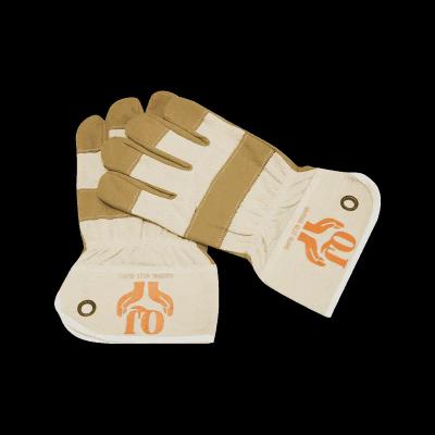 China Micro Fiber PU Synthetic Leather Gloves for sale