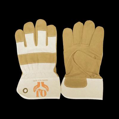 China Micro Fiber PU Synthetic Leather Gloves for sale