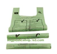 China Garbage Biodegradable Compost Bags Compost Film Disposable Bio for sale