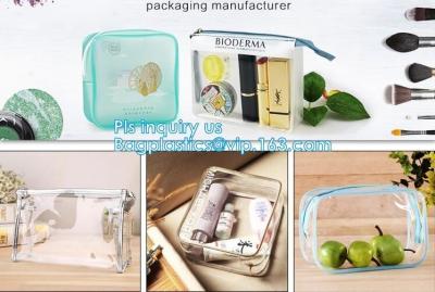 Cina La borsa olografica dell'ologramma del film del vinile con lo zip del cursore, cosmetici olografici del PVC insacca, borsa della chiusura lampo/wi di plastica della borsa chiusura lampo di Eva in vendita