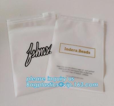 China Plastic Slider Bag EVA PE OPP Bio Degradable Slider Zip Packaging Tshirt Swimwear for sale
