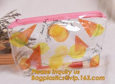 Китай сумка державки для напильника ПВК сумки документа выдвиженческого изготовленного на заказ логотипа пластиковая с молнией, сеткой ПВК сумки сетки хранения баг/ПВК документа продается