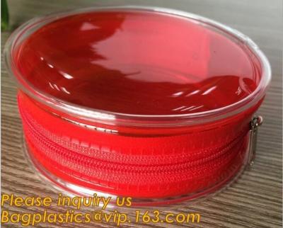 Китай Сумка гигиенической косметикаи ПВК формы трубки, мытье ПВК/сумка гигиенической косметикаи с пластиковой ручкой трубки, ПВК сумки гигиенической косметикаи водоустойчивым прозрачным ясным продается