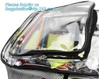 China High School Pvc Backpack Bag In Bag In America With Cosmetic Bag, Clear pvc backpack, clear plastic bags, clear backpack for sale