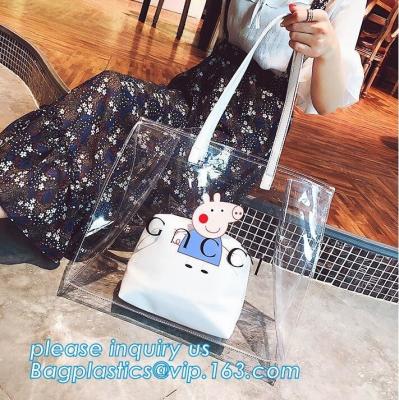Cina Borsa d'annata della Handbag Cheap Wholesale PU/PVC Shoulder bags Crossbody di stile di modo di signora, PVC b della spalla della borsa del progettista in vendita