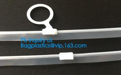 Cina Chiusura lampo variopinta con il cursore per il sacchetto del documento, chiusura lampo variopinta per la borsa del cibo per cani dell'animale domestico, chiusura lampo della flangia di PP/PE della stampa-serratura di EVA in vendita