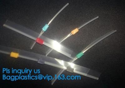 Cina Chiusura lampo variopinta con il cursore per il sacchetto del documento, chiusura lampo variopinta per la borsa del cibo per cani dell'animale domestico, chiusura lampo della flangia di PP/PE della stampa-serratura di EVA in vendita