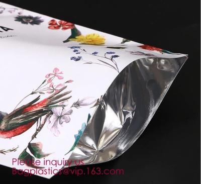 China Biodegradable Aluminum Foil Square Bottom Dried Food Eight Side Seal Nuts Package Bag For Food,Moisture Proof Square Bot for sale