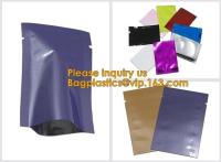 China Tea Stand Up Zip lockkk Bags Biodegradable Environmentally Friendly for sale