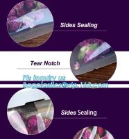 China clear opp/cpp three side seal bag for beans,biscuits,cookies,pp cpp self-adhesive poly bag with glue tape,CPP BOPP plast for sale