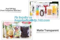 China Snack Zipper Stand Up Pouch Food Flexible Zipper Packaging Square Bottom for sale
