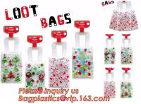 China Custom Plastic Biodegradable Disposable Christmas Giant Gift Bag for sale