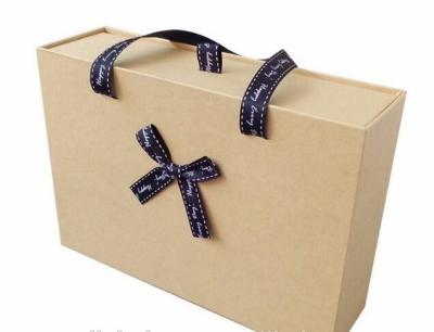 China Custom printed luxury black paper cardboard folding magnetic clothing gift box with ribbon,Paper Chocolate Gift Box For for sale