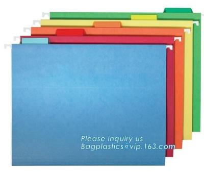 Cina Documento di riempimento promozionale della cartella di archivio cartaceo di confezione per la vendita al dettaglio A4 Brown Kraft di Eco in vendita