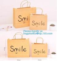 China Paper Eco Retail Packaging Logo Printed Bagease Carrier Handle for sale