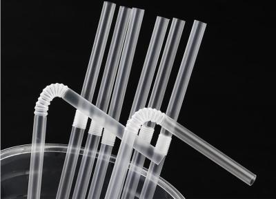 China Biodegradable Eco Friendly Dinnerware PLA Straws Enviroment Friendly Bio PLA Straw for sale
