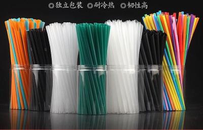 China Biodegradable Eco Friendly Dinnerware PLA Straws Enviroment Friendly Bio PLA Straw for sale