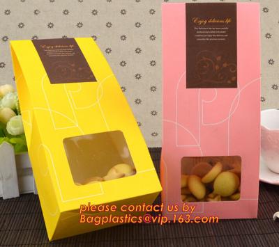 China Customize Translucent Window, Brown Greaseproof Kraft Paper Bag, Special Opp Window Bag, window bags, paper window bags, for sale