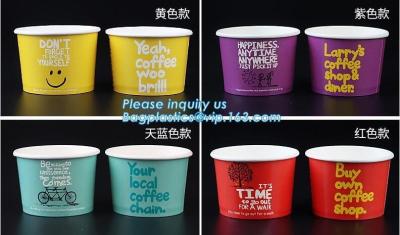 China summer icecream shop paper ice cream cup/container,7 oz ICEcream paper cup made in china,Biodegradable Cups Icecream Pap for sale