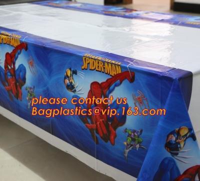 Cina Il partito di Hello Kitty fornisce la doccia di bambino di plastica della decorazione di compleanno dei bambini della tovaglia per le ragazze dei bambini, tema dello Spiderman 1pcs in vendita