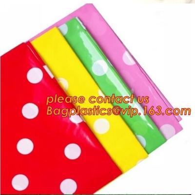 Cina Tovaglia di plastica della decorazione del rifornimento della festa di compleanno della doccia di bambino di Tablecover della tovaglia del punto di Polk, compleanno E delle ragazze del rifornimento del partito in vendita