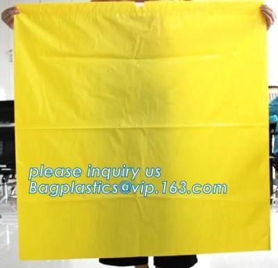 China autoclavable ldpe medical biohazard waste plastic trash bags, biohazard waste bags medical waste bag, eco-friendly bioha for sale
