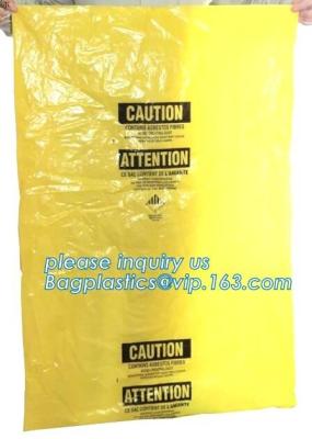China Autoclavable Polypropylene Bags , Plastic Biohazard Bags Removal And Burial for sale