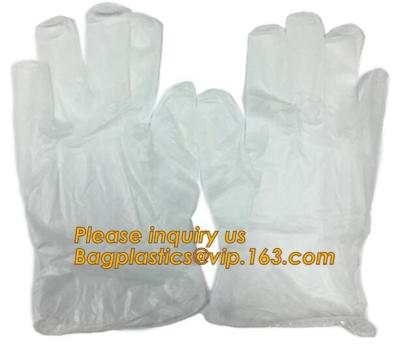 Cina guanti eliminabili del PVC del vinile dell'esame, guanti bianchi di plastica dei guanti eliminabili del PVC della Non polvere, guanti BAGEASE del vinile/PVC in vendita