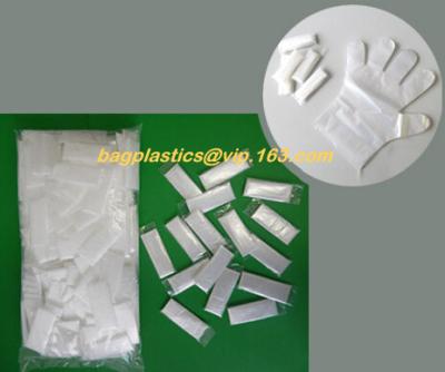 中国 食糧Handlngの生物分解性のCompostable使い捨て可能な手袋、使い捨て可能な医学の手袋、個々の折目のパッケージ 販売のため