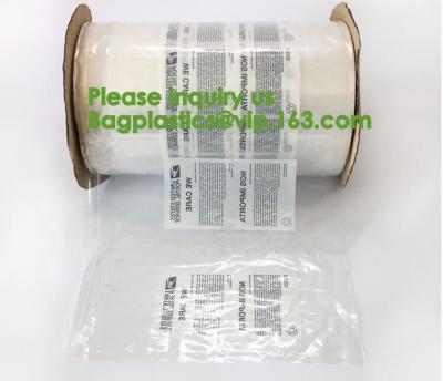 China Auto plastic packaging bags heat sealing machine,clear pre-opened bags on roll/plastic auto bags/china bagplastics packa for sale