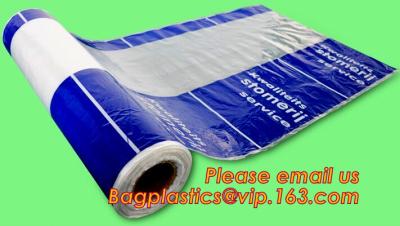 Cina La lavanderia di plastica asciutta della radura della copertura dell'indumento insacca l'abitudine eliminabile dell'indumento poli in vendita