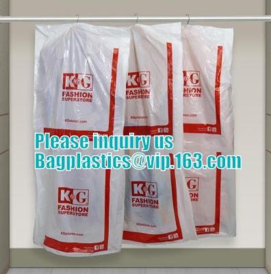 Cina Poli borse di rotolo dell'indumento di lavaggio a secco, indumento della lavanderia di lavaggio a secco di stampa che copre poli borsa su rotolo, indumento del vestito della lavanderia in vendita