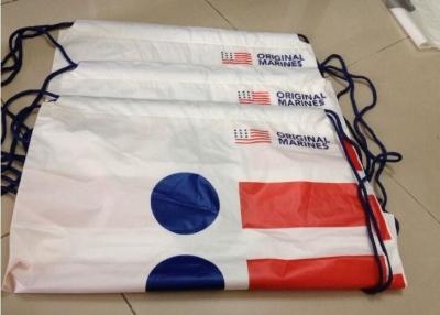 China Hotel Travel Biodegradable Laundry Bags Customized Logo Drawstring for sale