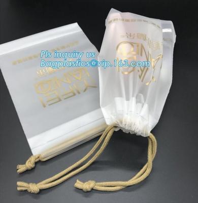 Cina La lavanderia biodegradabile su misura insacca i vestiti d'imballaggio dell'hotel rispettoso dell'ambiente in vendita