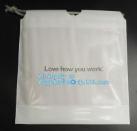 China Customized Biodegradable Laundry Bags Environment Friendly Hotel Packaging Clothes for sale