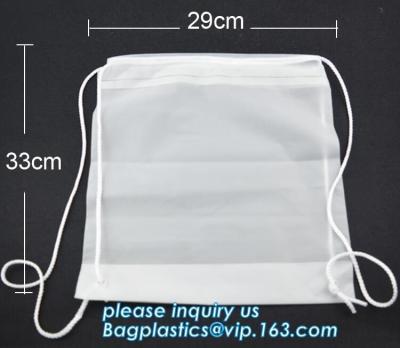 China Washable Biodegradable Laundry Bags Drawstring Household Cleaning for sale