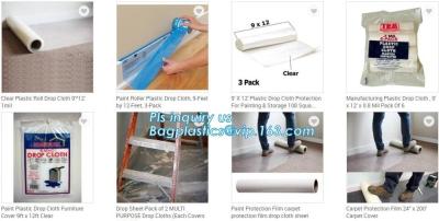 China Protection Sheet Disposable Drop Painting Paint Dust Cover Sheets, Protective Painter Drop Cloth Drop Sheet Anti Corrosi for sale