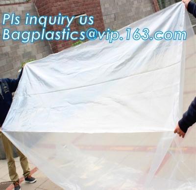 China HDPE Pallet Cover Sheet, LDPE bag Large square bottom bag on roll pallet cover bag rubbish bag Garbage bag HDPE bag, pac for sale