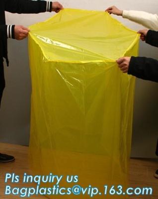China PE KRIMPT de Vochtbestendige Plastic Palletdekking, POLYETHYLEEN PALLETdekking, Europallet 80x120x250 cm, bagplastics, bageas Te koop