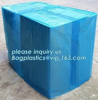 Cina Il LDPE 100mic rimuove la copertura riutilizzabile impermeabile del pallet della prova resistente UV antinvecchiamento di plastica della polvere, Pla impermeabile della prova della polvere in vendita
