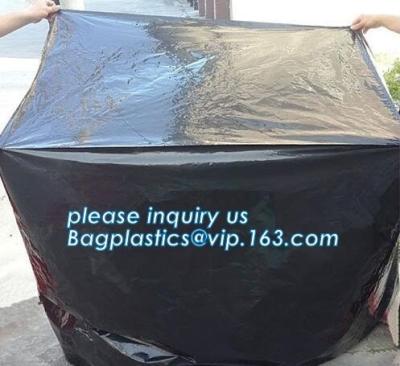 Cina Il LDPE 100mic rimuove la copertura riutilizzabile impermeabile del pallet della prova resistente UV antinvecchiamento di plastica della polvere, Pla impermeabile della prova della polvere in vendita