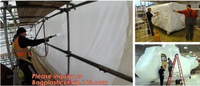 China envoltório uv industrial do psiquiatra da construção biodegradável do industrialJumbo da construção do mic do envoltório 200 do psiquiatra para a coberta do iate à venda
