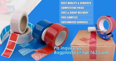 China Adhesive Security Tape Transfer Total Transfer And Non Transfer VOID for sale