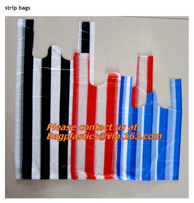 China T-shirt plastic bags export to USA, Japan, Singapore market with cheap price, HDPE T-shirt for sale