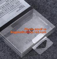 China Mobile Phone Case plastic Packaging Box, Custom Foldable Waterproof Small Rectangular Plastic Transparent Box/Clear Plas for sale