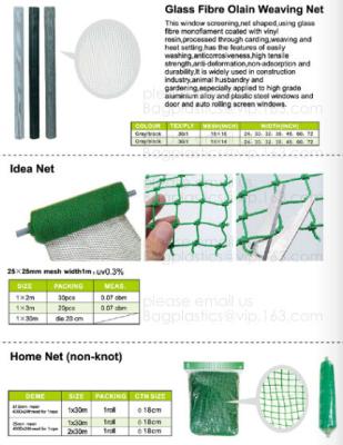 China Antitiernetz, Antitierdraht, Glas-fibe olain spinnendes Netz, Ideennetz, Hauptnetz, verdrängtes Netz, breathable Fruchttasche, Garten zu verkaufen