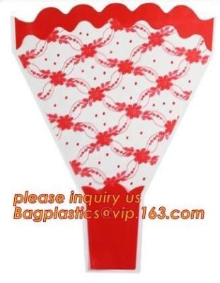 Cina Contenitore di regalo dell'alimento della maglia del fiore che imballa, imballaggio biodegradabile della manica del fiore in vendita