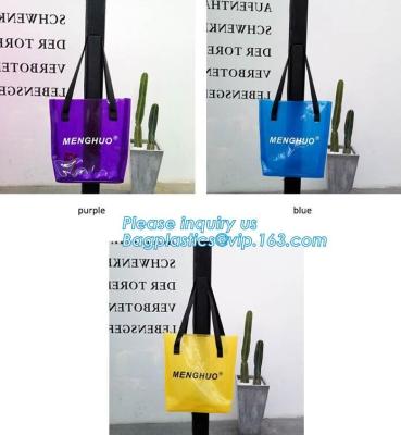 China Saco Tote Bag Large Beach Bag transparente do estádio do fechamento do zíper e totalizadores com zíper Carry Shopping Bag For Women à venda