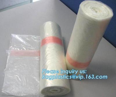 Cina Borse biodegradabili riciclabili durevoli su rotolo, borse su ordine della lavanderia della lavanderia in vendita